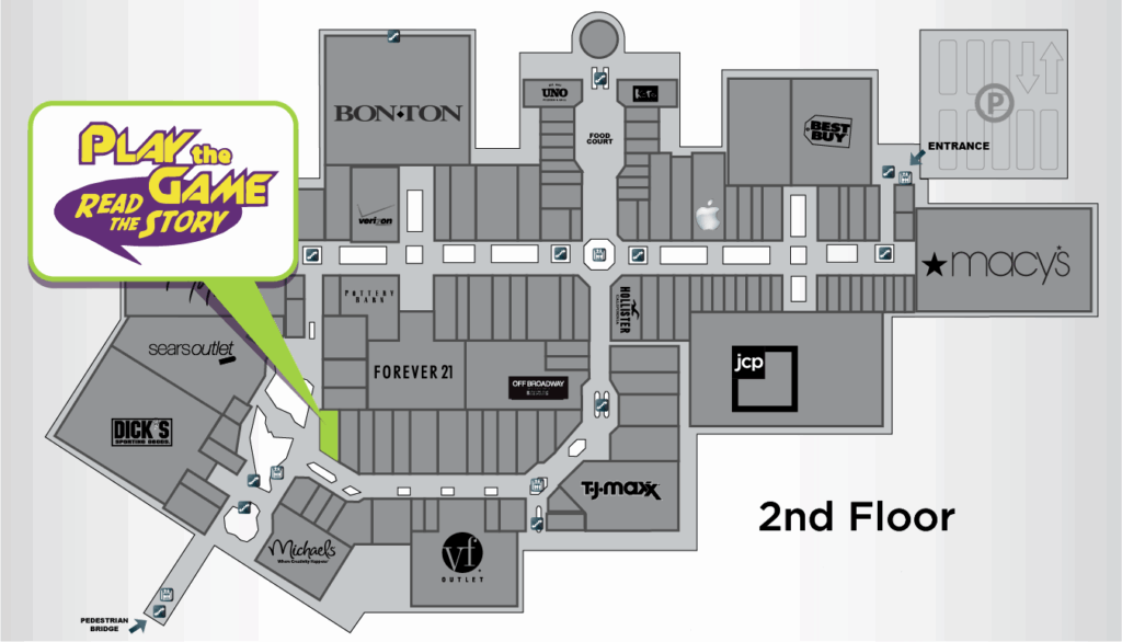 Destiny USA Mall Map of Stores